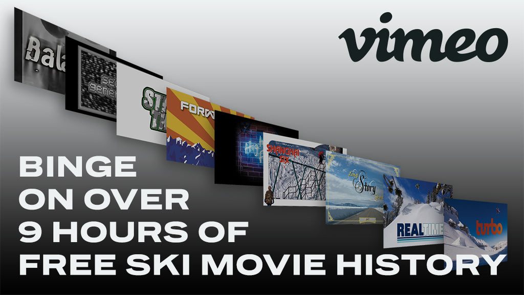 Binge on over 9 Hours of Ski Movie History – Level 1
