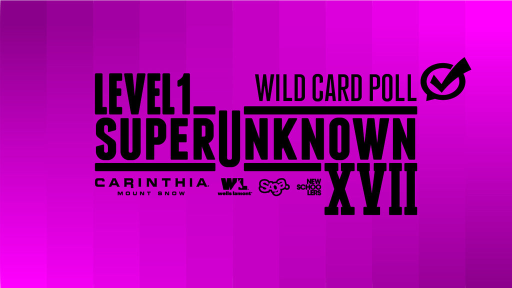 SuperUnknown XVII Wild Card Poll – Level 1